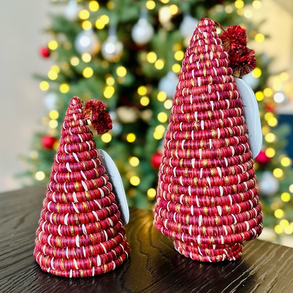 Threshold | Holiday | Set Of 2 Target Threshold Red And Gold Handmade ...